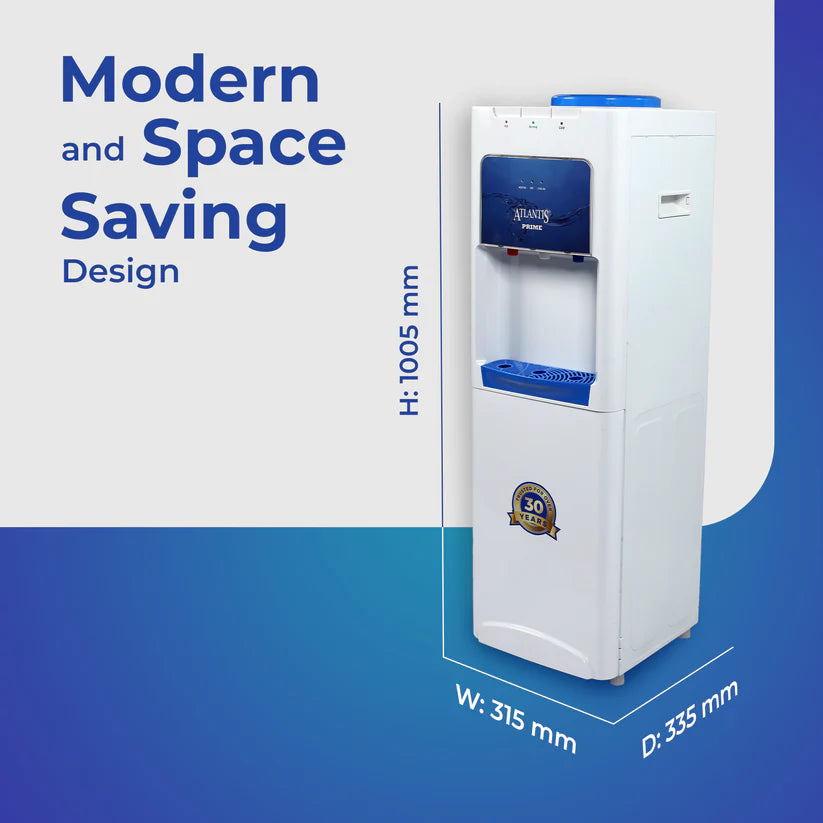 ATLANTIS PRIME Hot, Normal & Cold Floor Standing Water Dispenser- 3 Ta ...